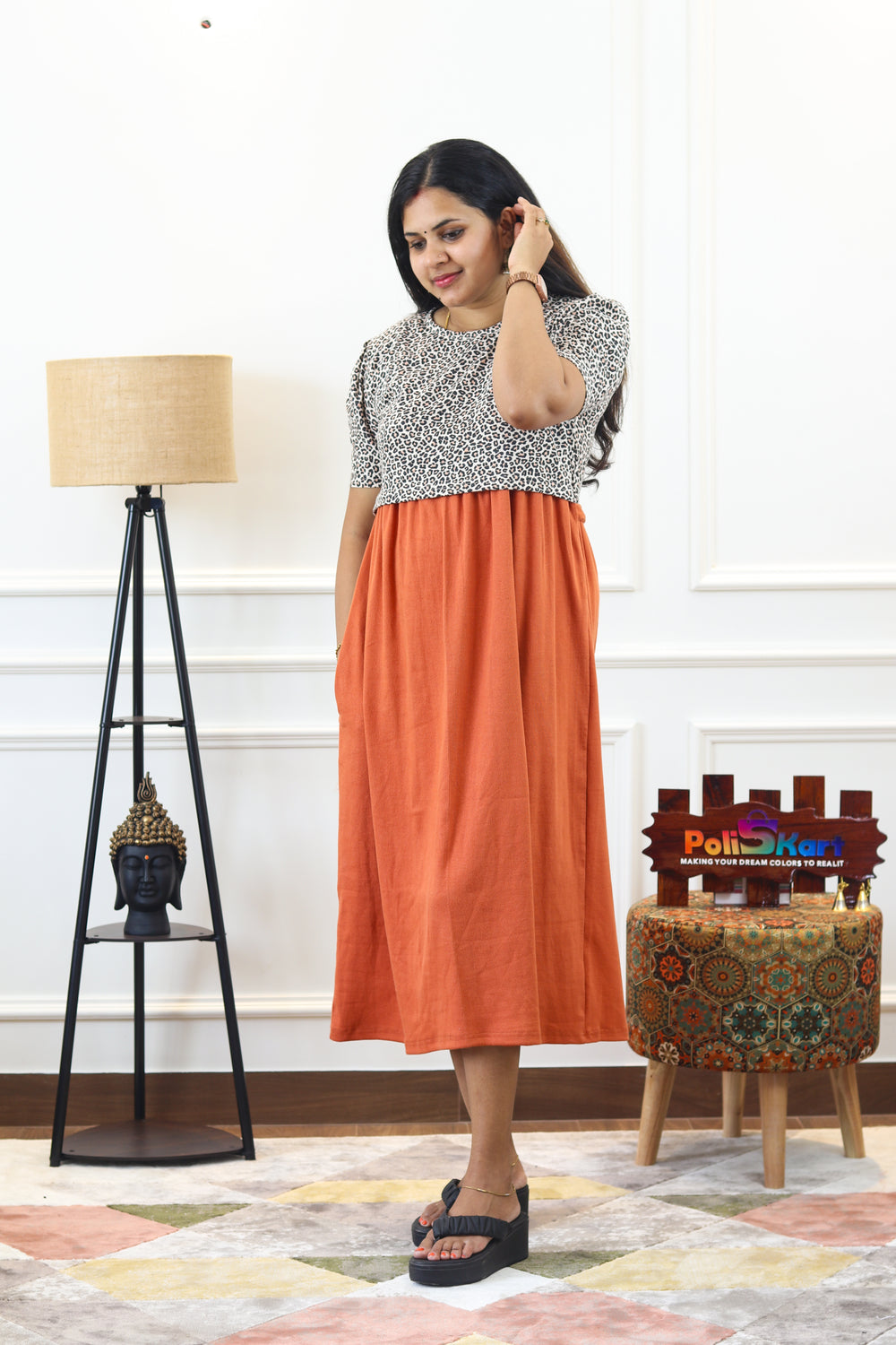 24 inch premium Peacock white stone worked mugappu chain – Poli's Kart